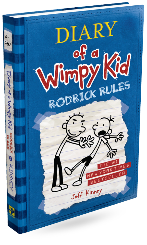Rodrick Rules (Diary of a Wimpy Kid #2) Novel by Jeff Kinney – FRIENDS BOOK